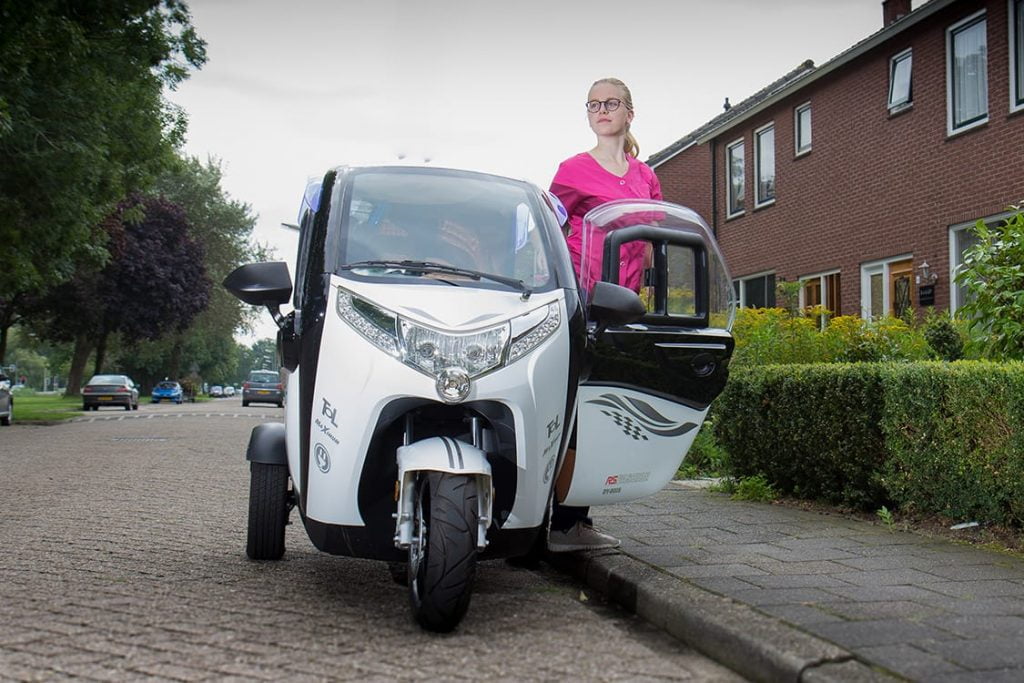 Vigorous Highline 1500: overdekte elektrische scooter!!!