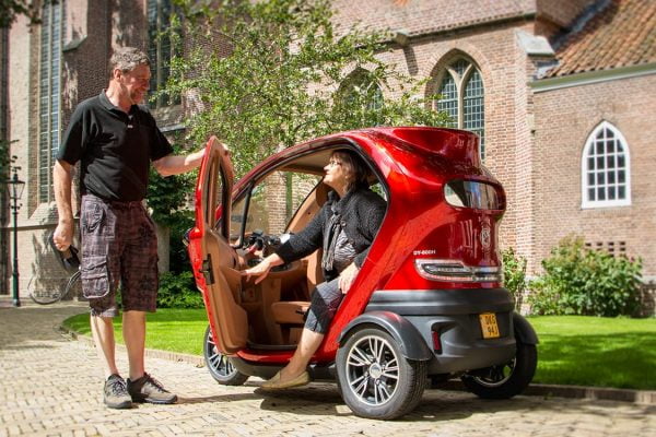 Vigorous S-Line: volledig overdekte elektrische scooter!!!